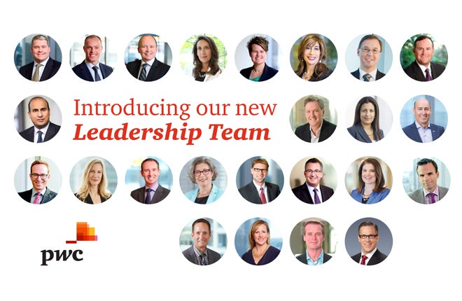 PwC Canada names new leadership team