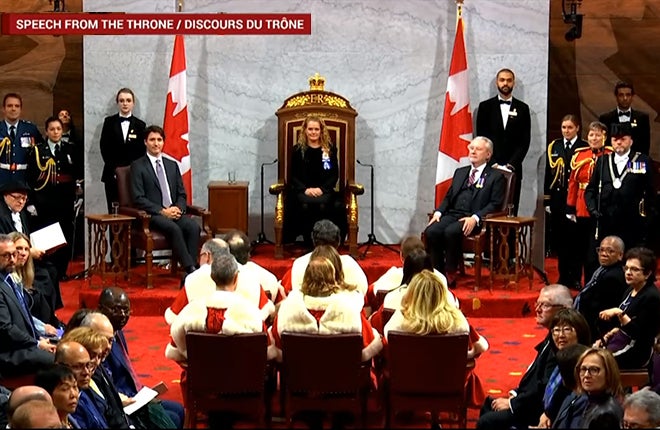 CPA Canada says Throne speech charts promising path
