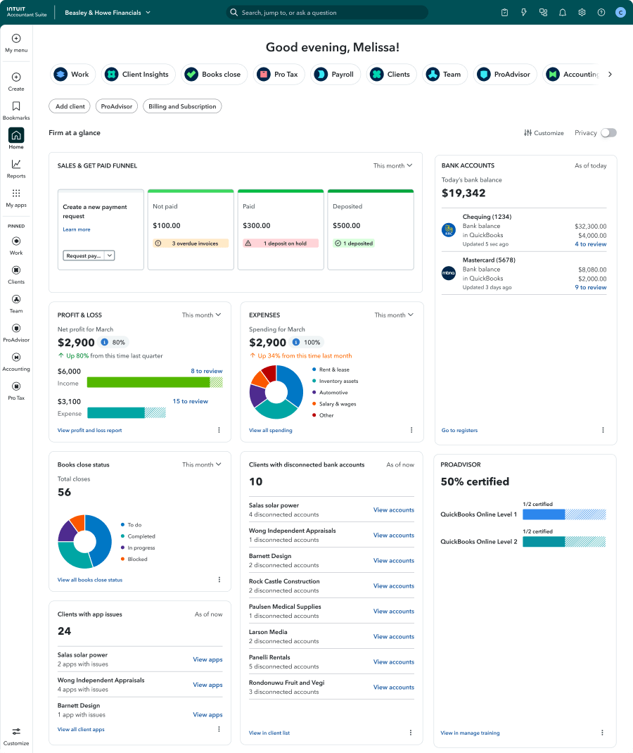 Intuit targets firm growth with launch of AI-native ‘Accountant Suite ...