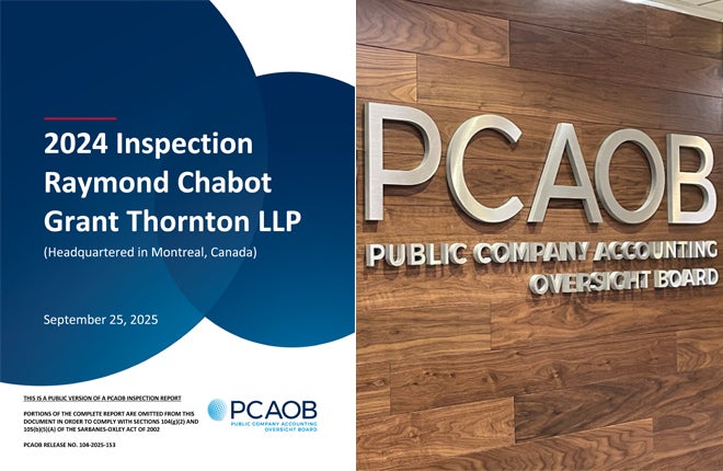 Raymond Chabot Grant Thornton gets clean audit inspection sheet from US ...
