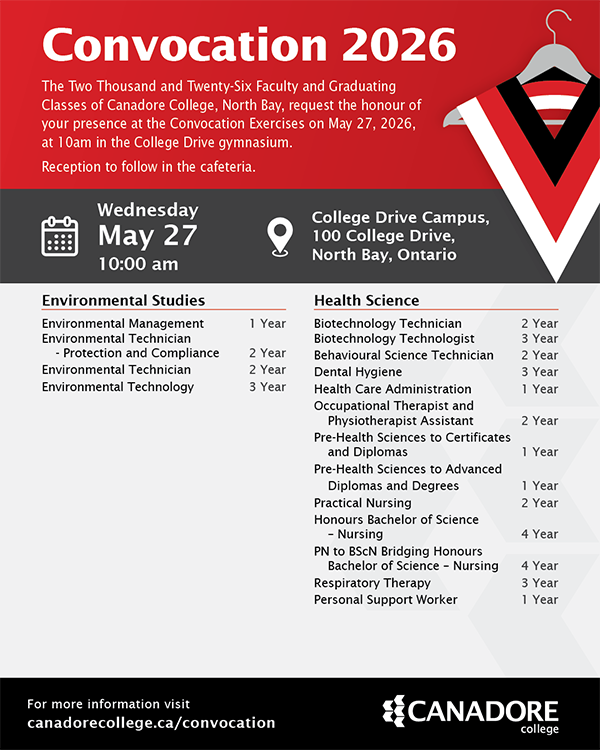 Convocation - Canadore College