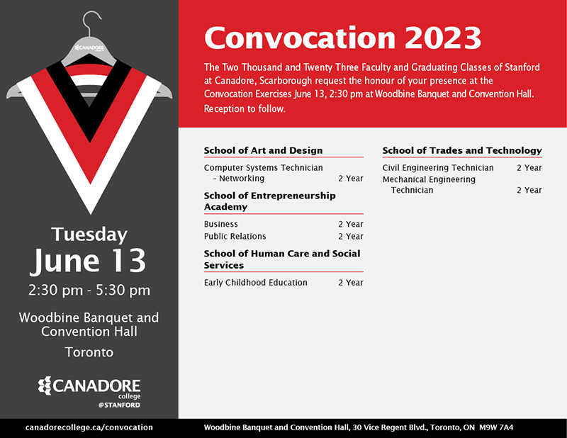 past ceremonies - Canadore College