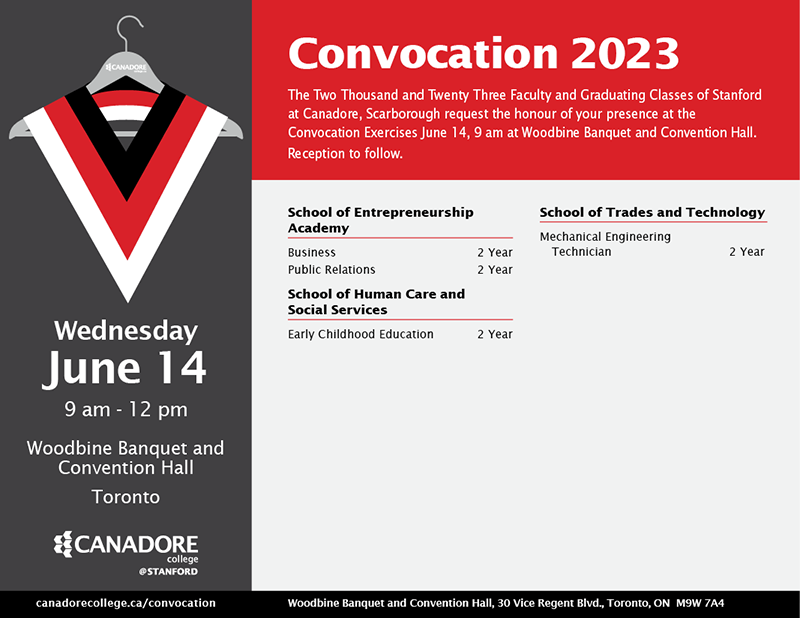 past ceremonies - Canadore College