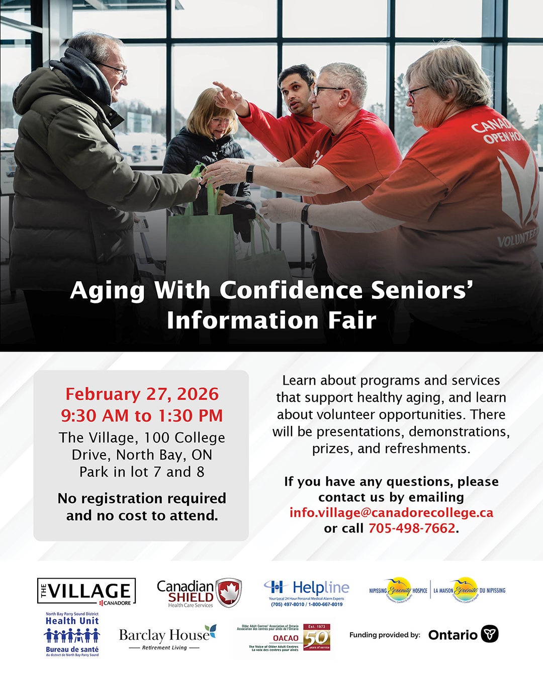 Seniors Programs - Canadore College