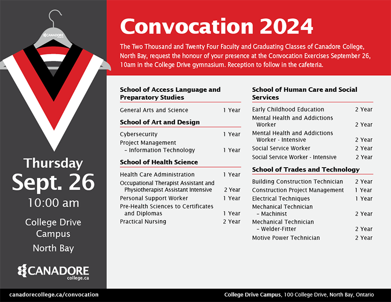 Convocation - Canadore College