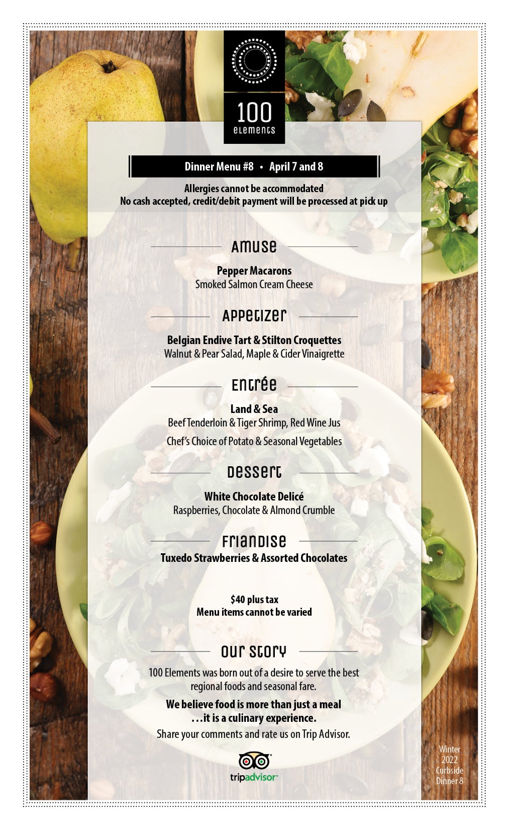Menus - Canadore College