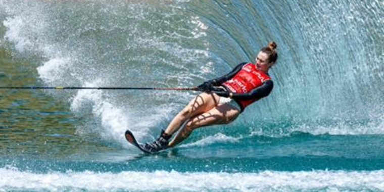 Globe-trotting professional water skier takes on medical school