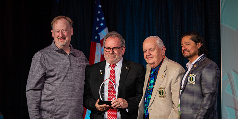 Kenneth Heiles, DO, honored with Lifetime Achievement Award