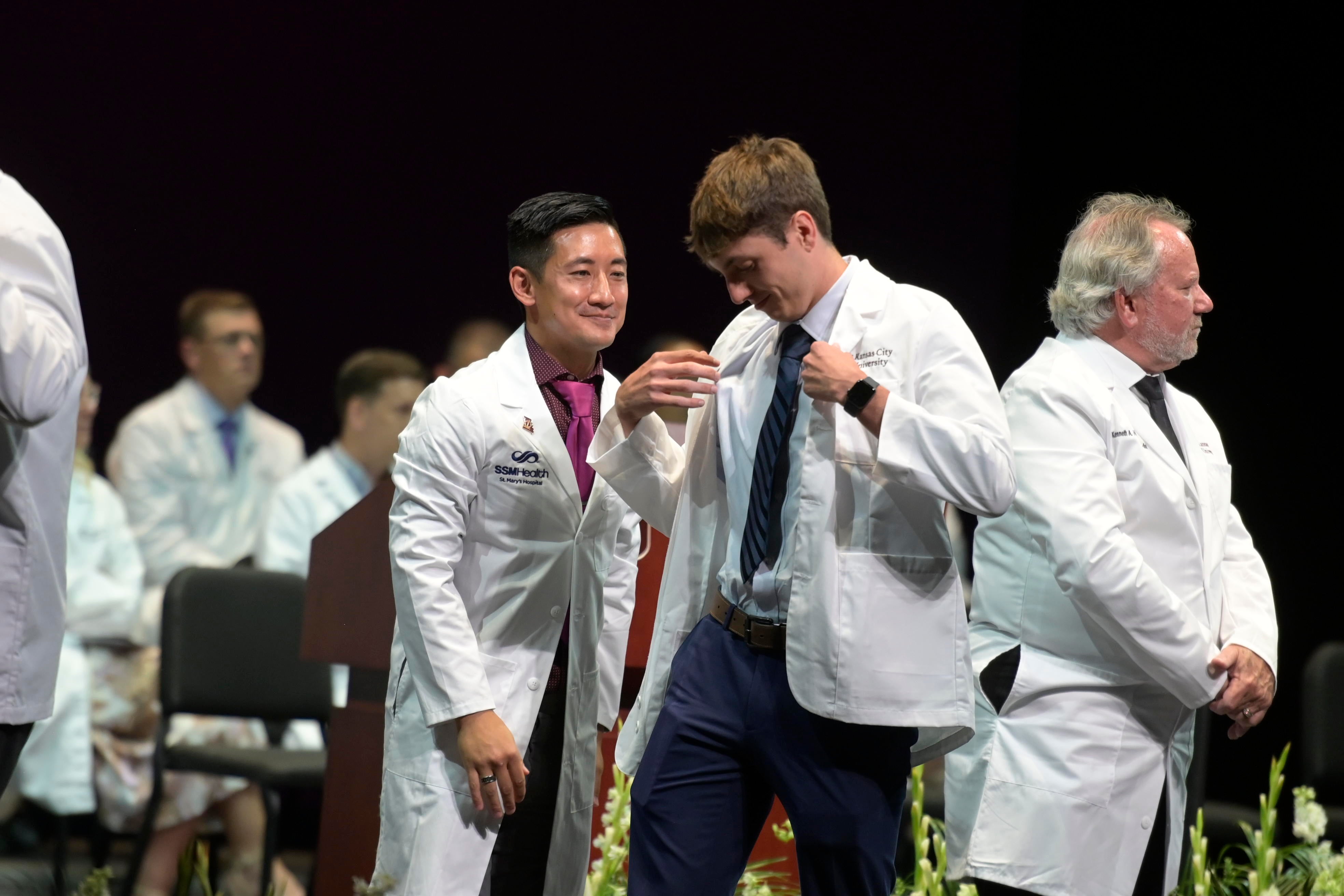 KCU honors new medical students with traditional white coat ceremony