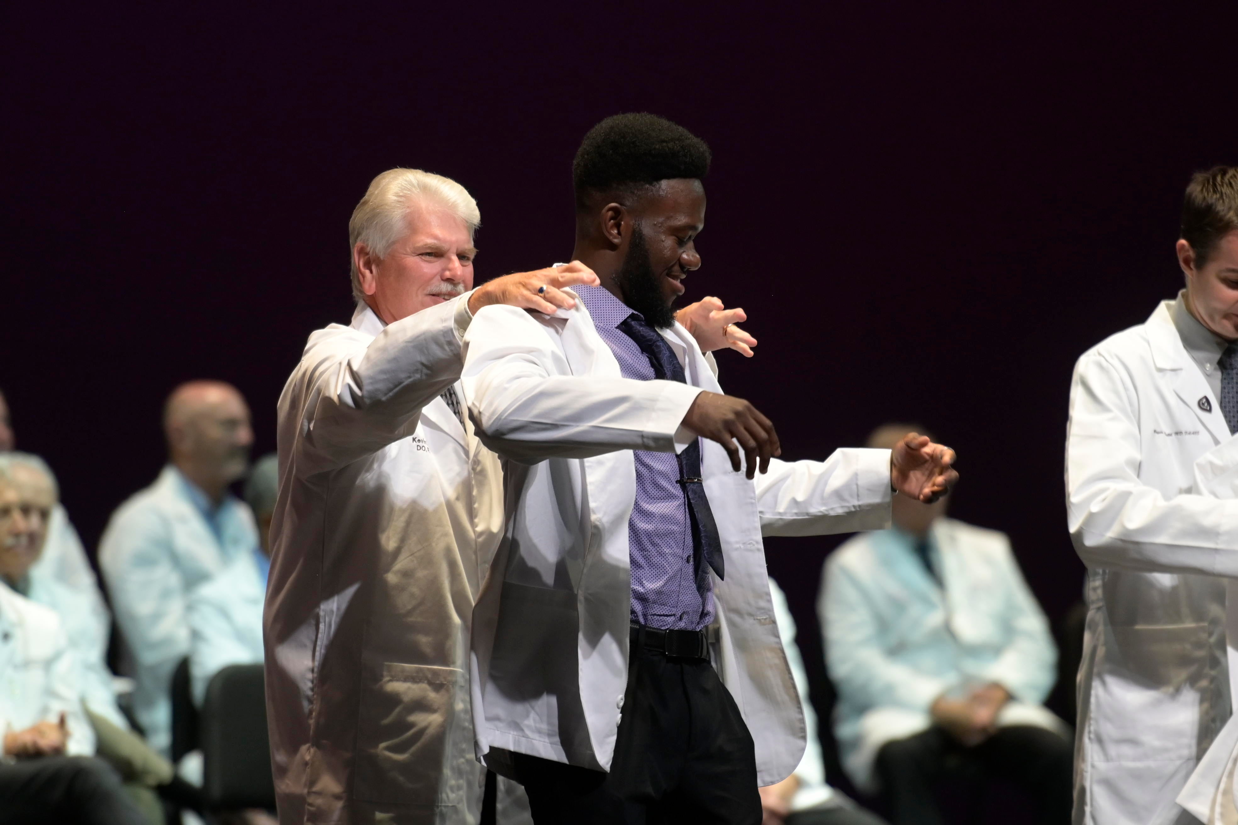 KCU honors new medical students with traditional white coat ceremony