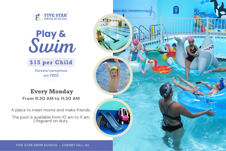 Play & Swim Mom Group - Five Star Swim School Cherry Hill | NJ Kids