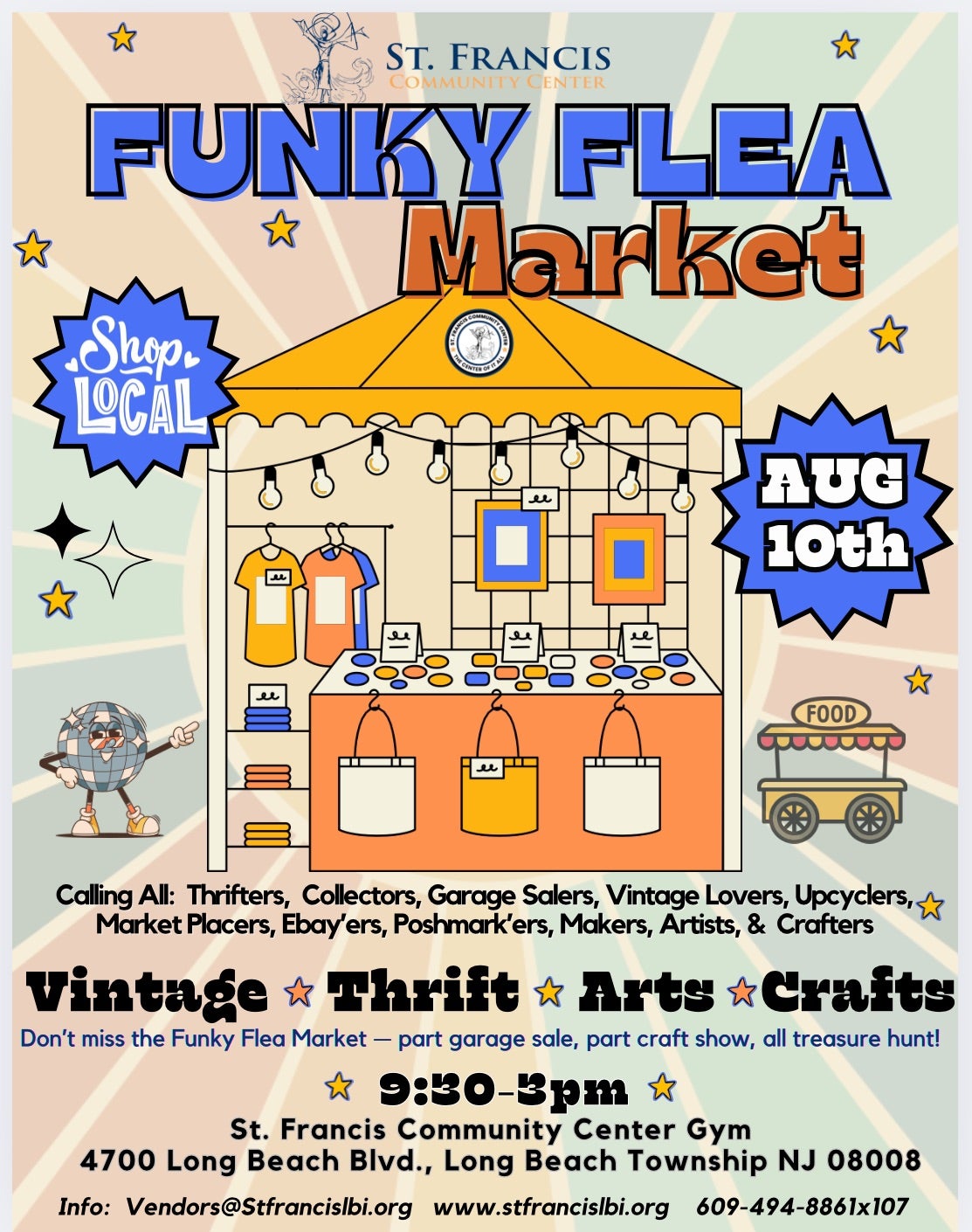 Funky Flea Market at St. Francis Community Center | NJ Kids