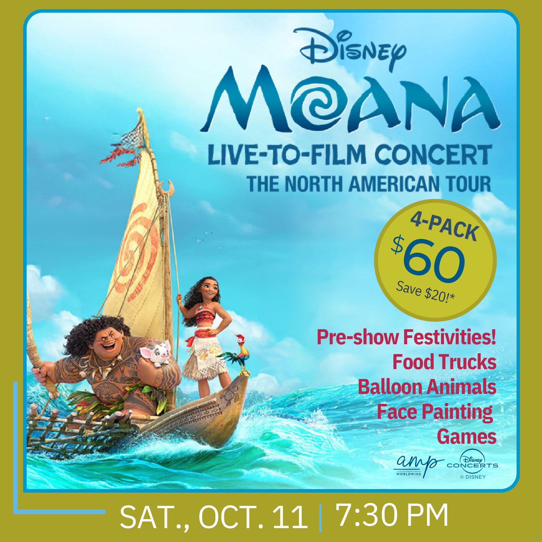 Disney’s Moana Live-to-Film Concert | NJ Kids