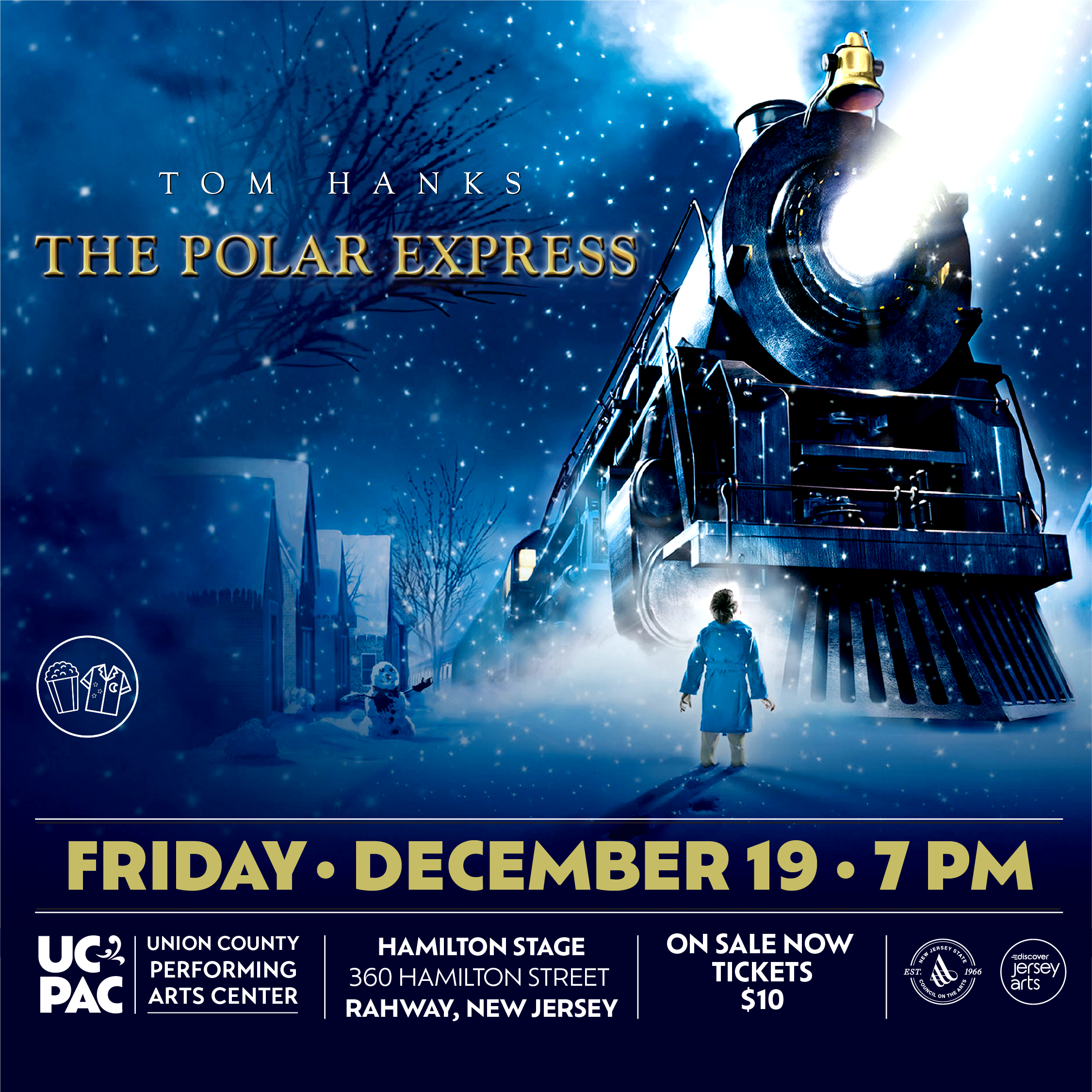 The Polar Express - UCPAC's Popcorn & Pajamas Family Movie Series | NJ Kids
