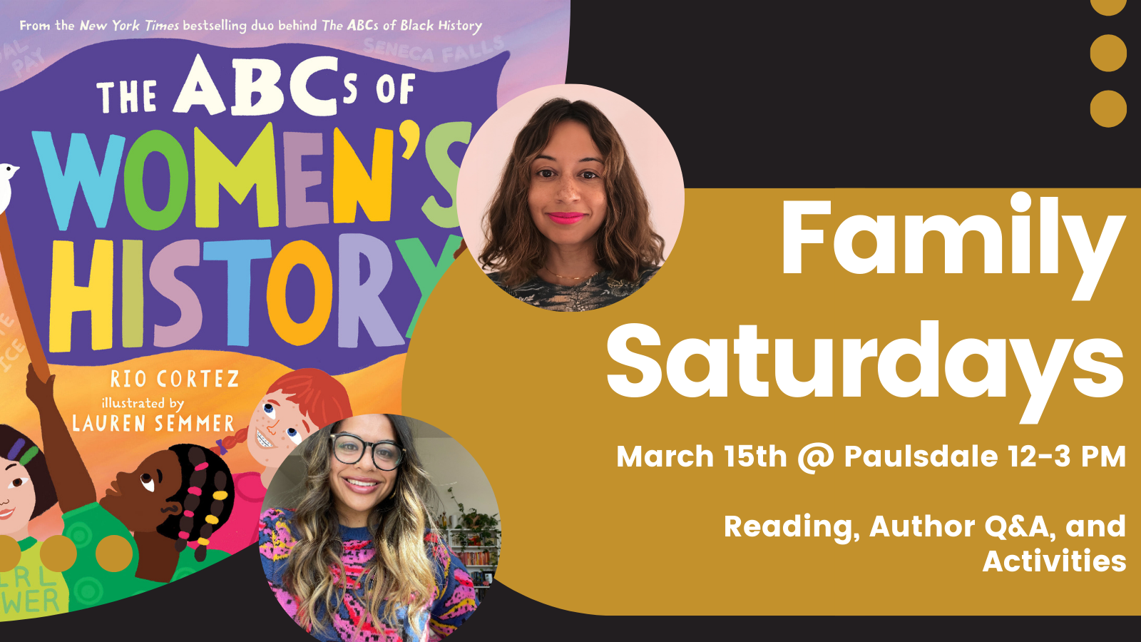 Family Saturday at the Alice Paul Center | NJ Kids