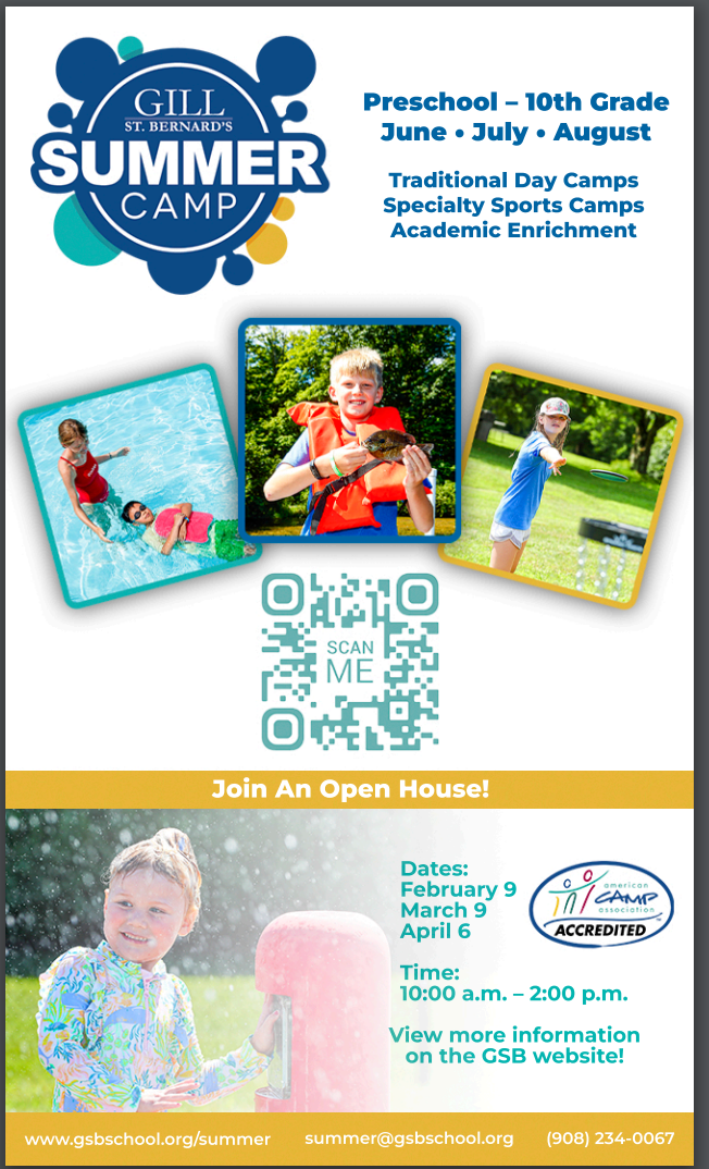 Summer Open House at Gill St. Bernard's School | NJ Kids