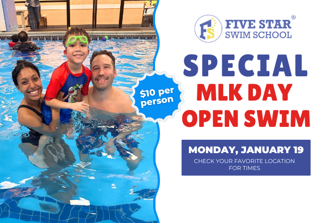 Special MLK Day Open Swim at Five Star Swim School - Cherry Hill | NJ Kids