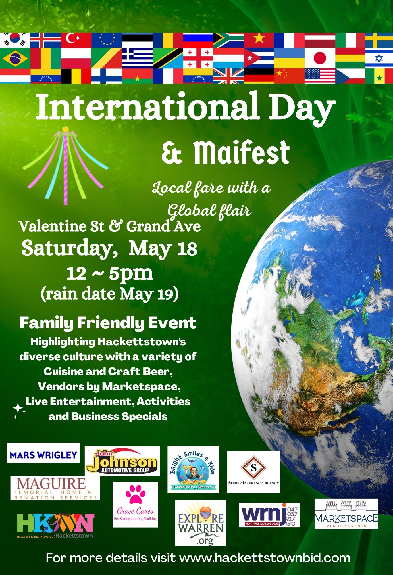 Hackettstown International Day and Maifest - Downtown Hackettstown | NJ ...