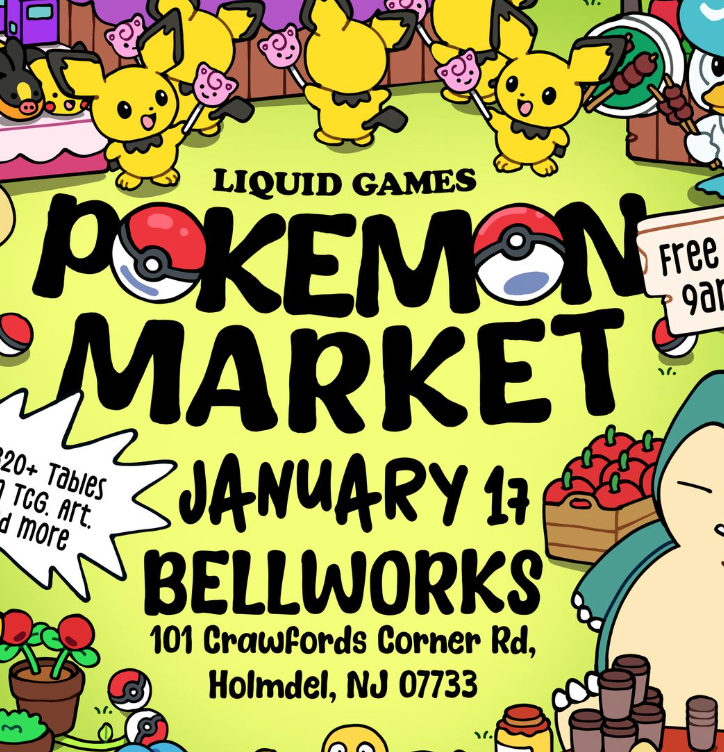 Pokemon Market | NJ Kids