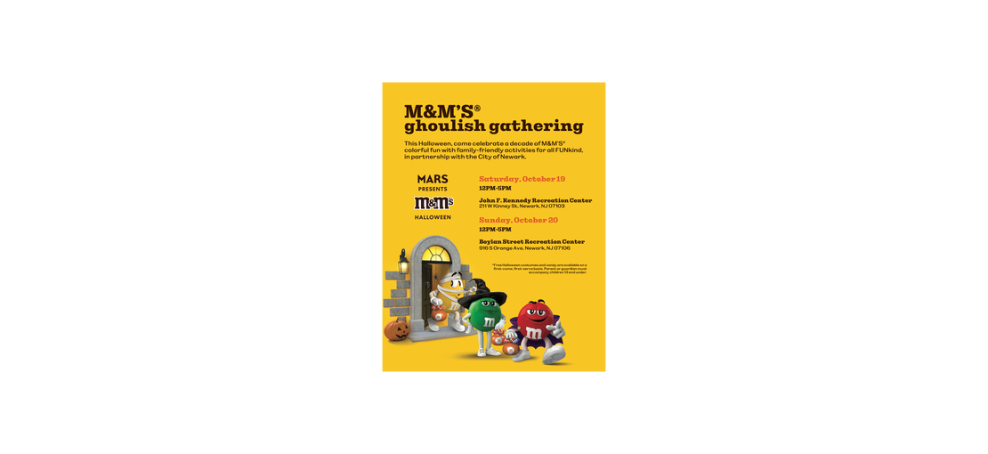 M&M’S® Halloween in Newark 2024 | NJ Kids