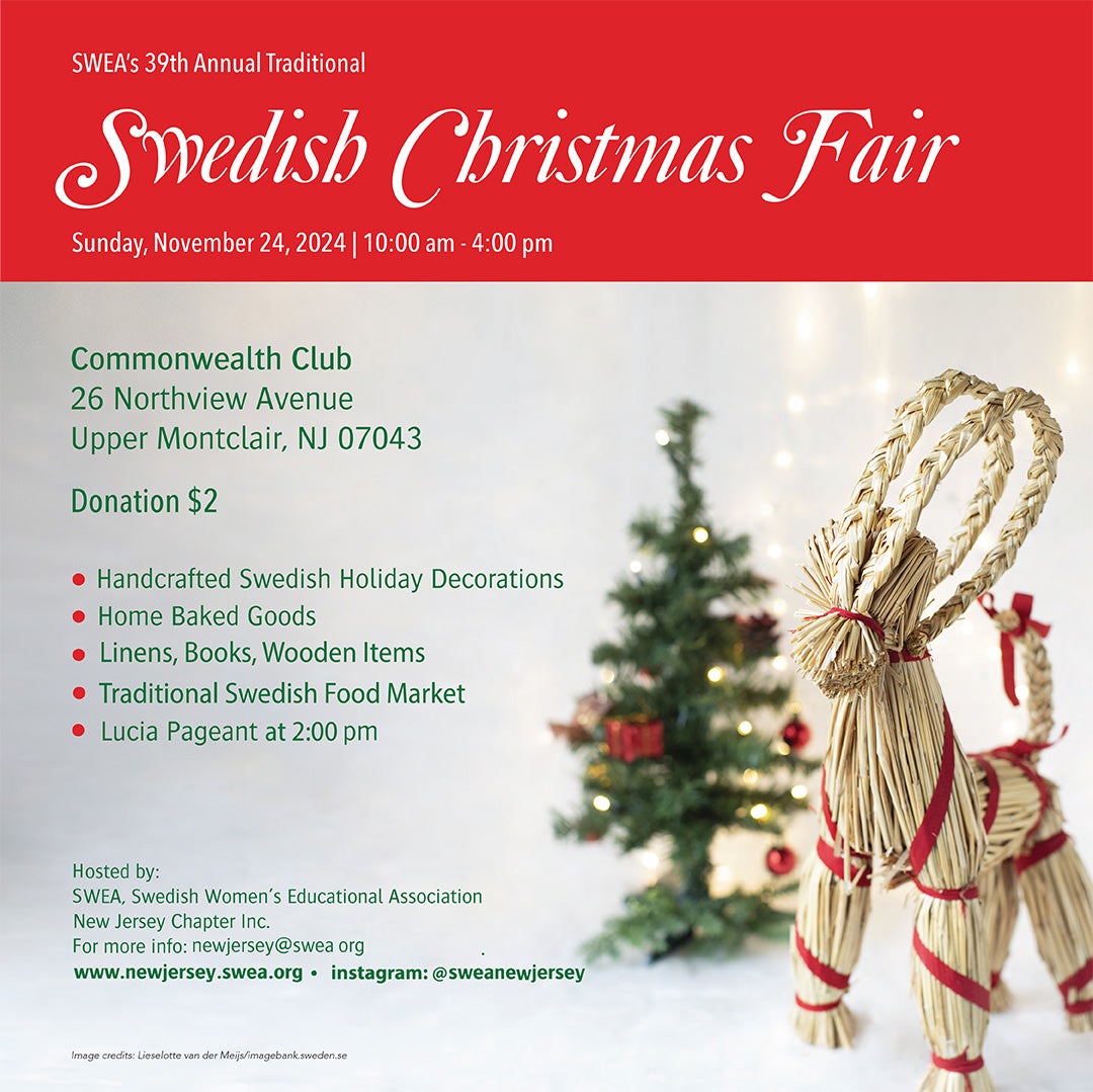 Swedish Christmas Fair | NJ Kids