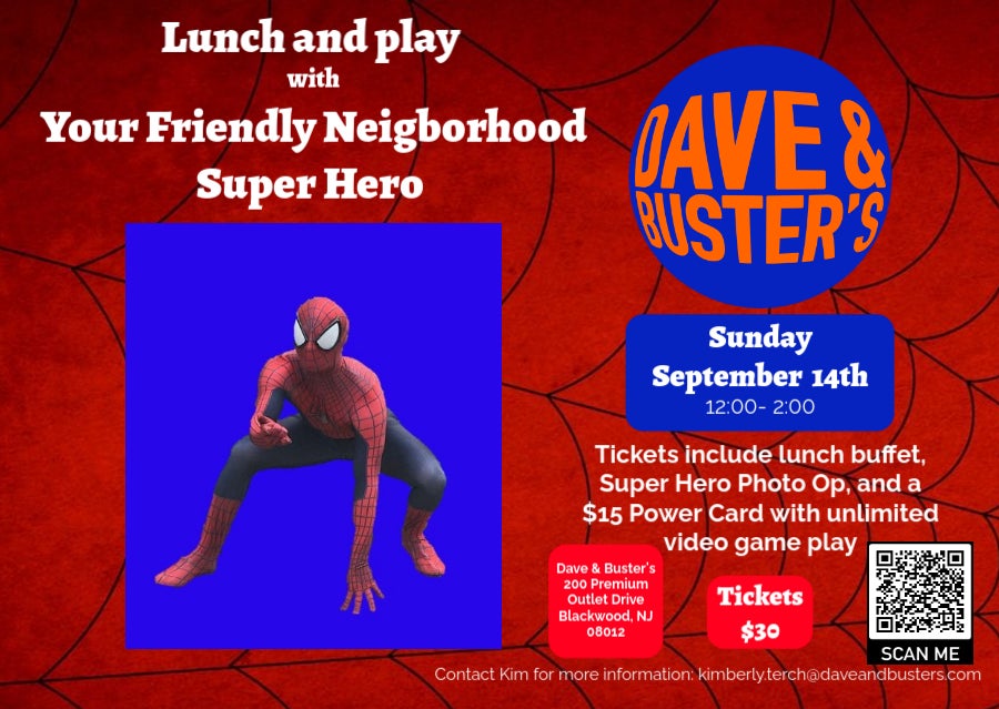 Super Hero Lunch at D&B Gloucester | NJ Kids