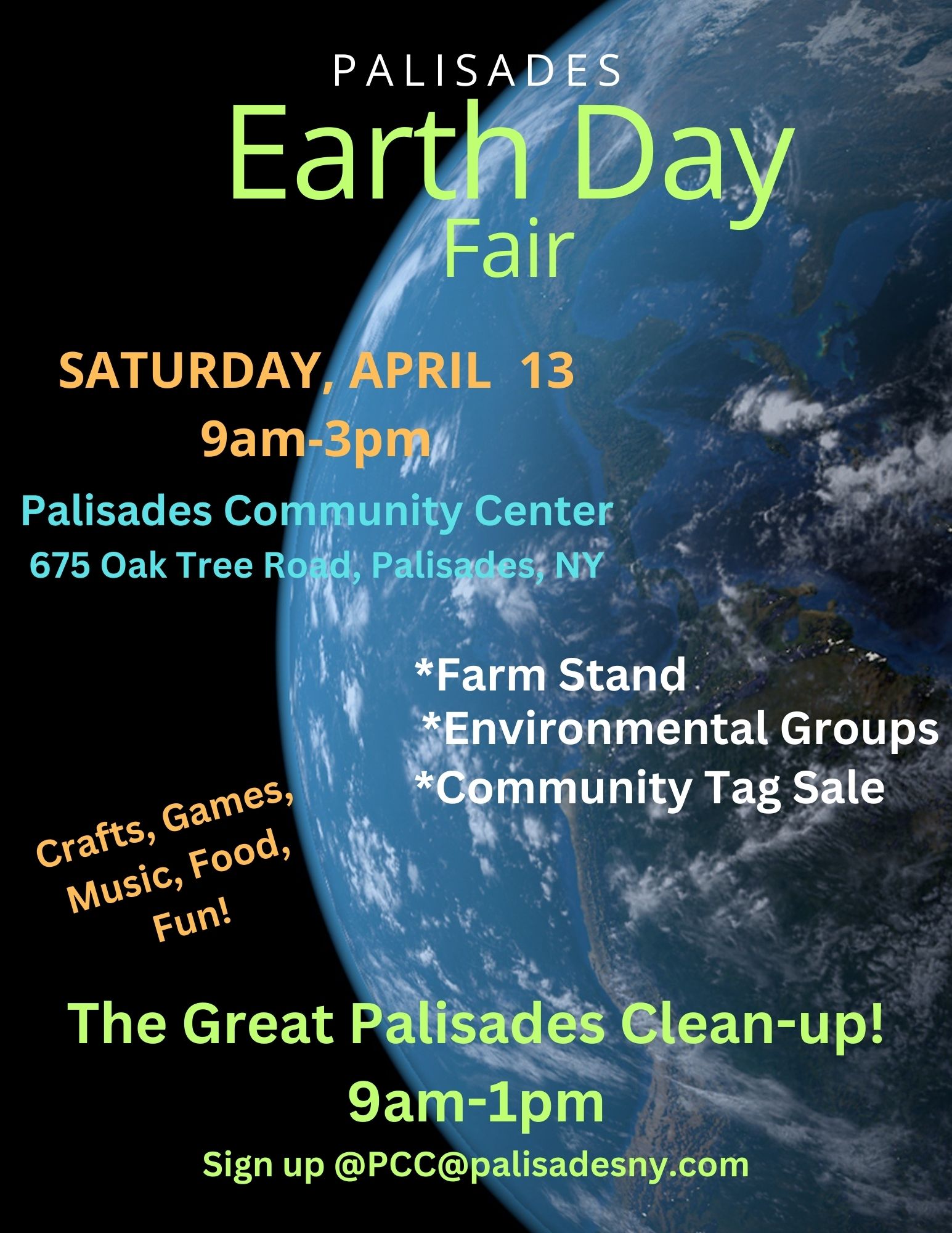 Earth Day Fair at Palisades Community Center | NJ Kids