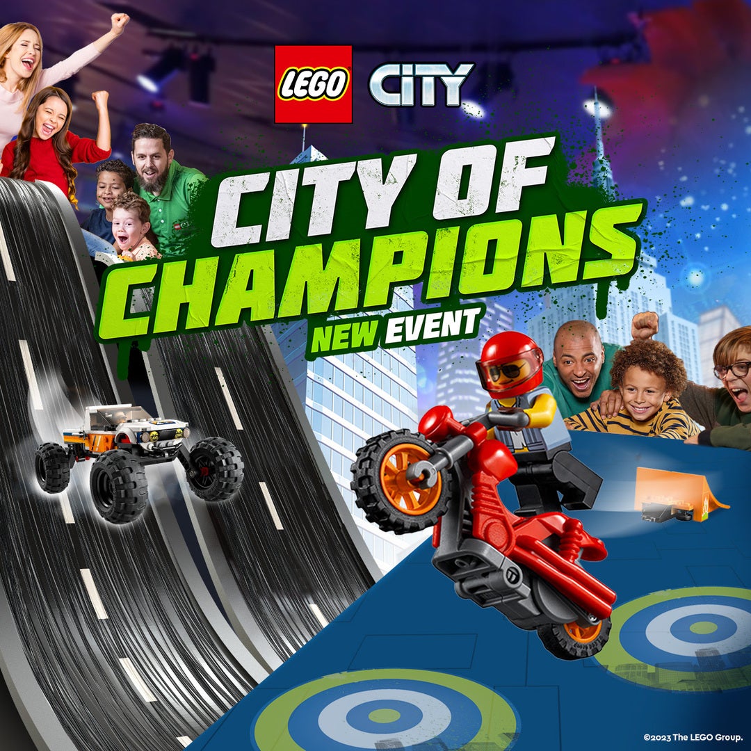 City of Champions: LEGO City Event at LEGOLAND Discovery Center ...