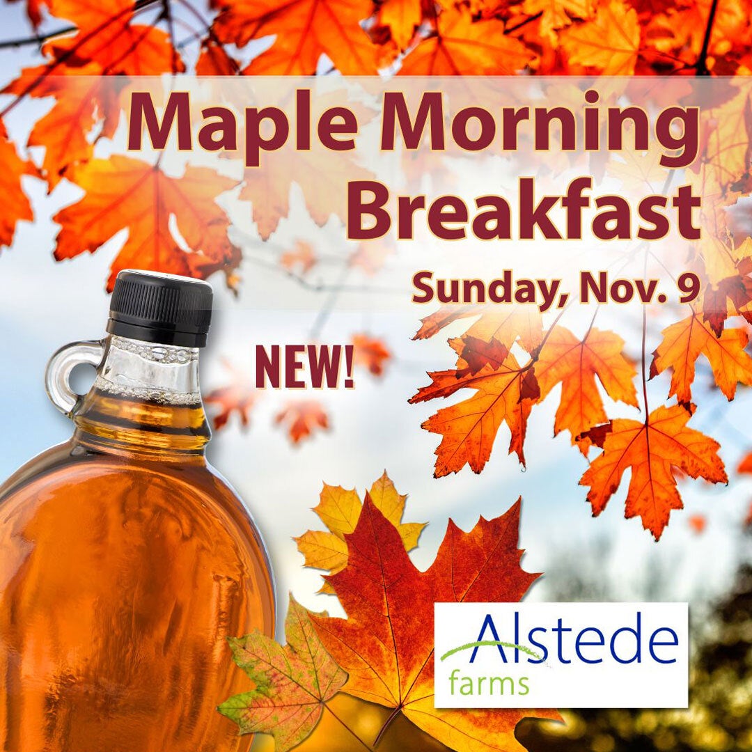 Maple Morning Breakfast Alstede Farms | NJ Kids