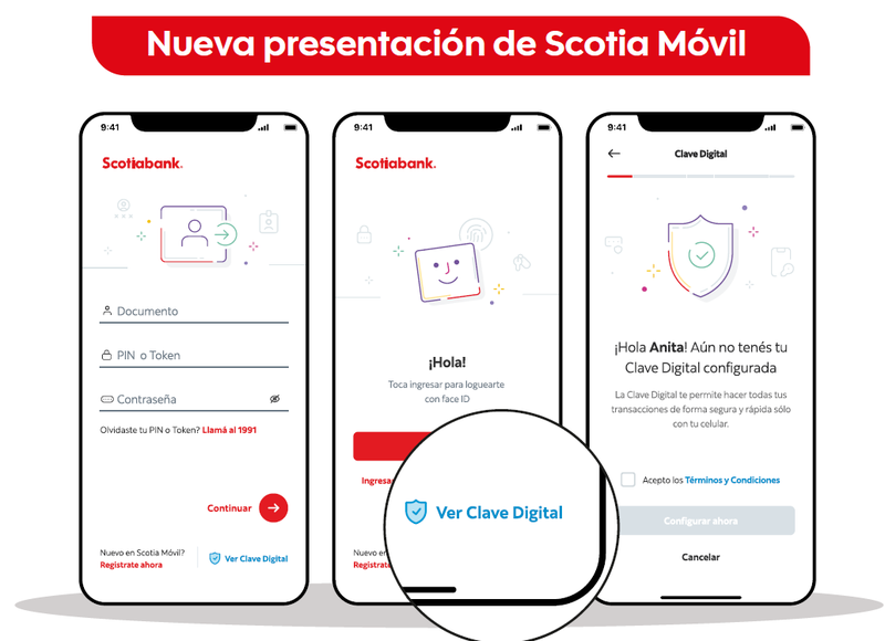 Clave Digital - Scotia Móvil