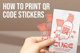  How To Print QR Code Stickers 