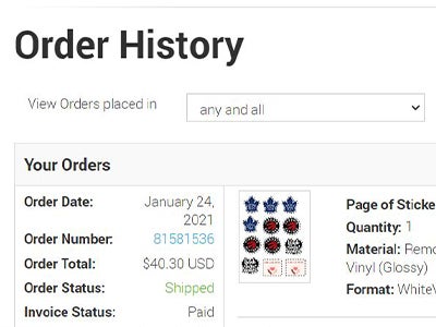 How do I check my order status?