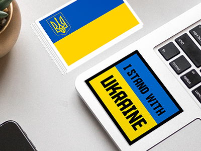 Stickers - In Solidarity with Ukraine