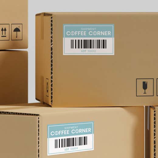 Custom Barcode-On-Label Printing for Business | StickerYou
