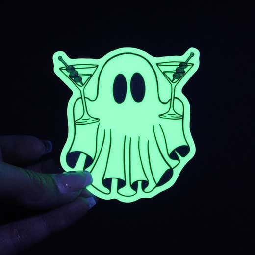 Custom Glow In The Dark Stickers