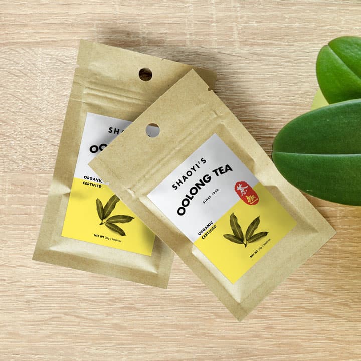 Custom Kraft Paper 3x5 Pouches | Flat Pouches