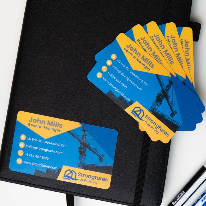 Custom Business Card Stickers | 100% Quality Guaranteed