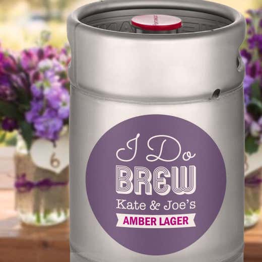 Custom Beer Keg Labels: Personalized Waterproof Keg Stickers | StickerYou