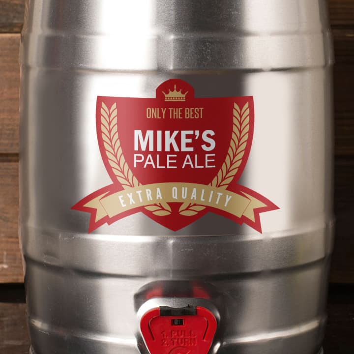Custom Keg Labels | Waterproof | Brew with Style