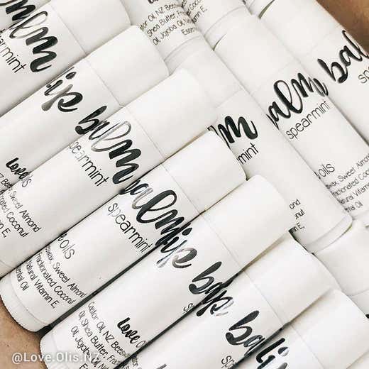 Custom Lip Balm Labels: Personalized Chapstick Label Printing | StickerYou