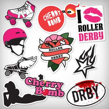 roller shutter stickers