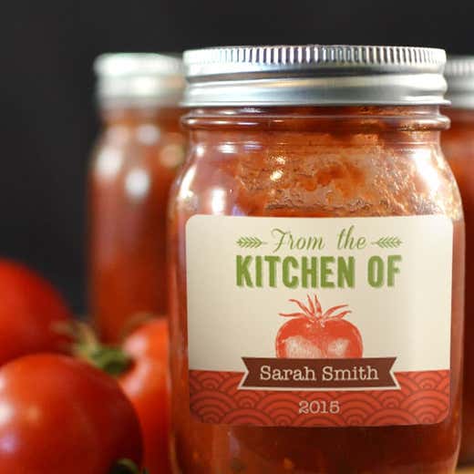 Custom Sauce & Jar Labels | 100% Satisfaction Guaranteed