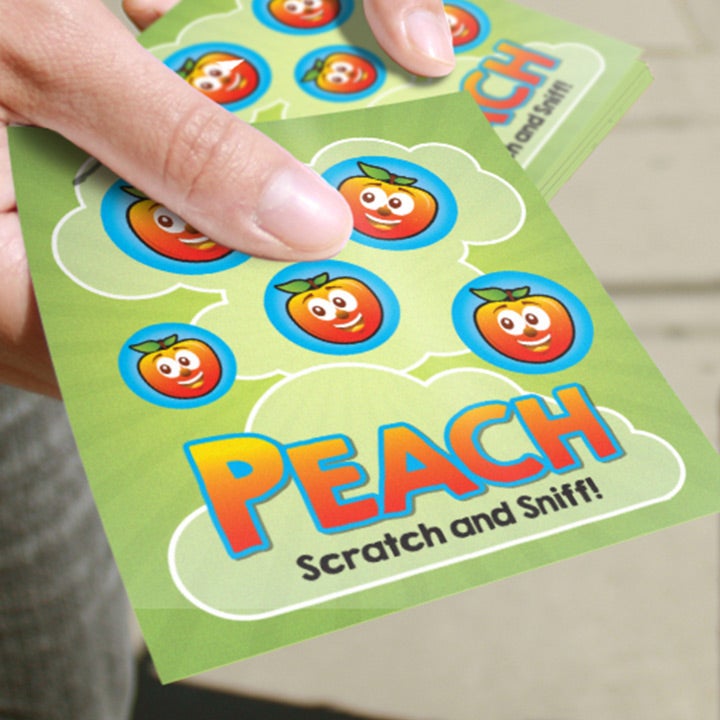 Custom Scratch And Sniff Stickers | Variety Of Scents