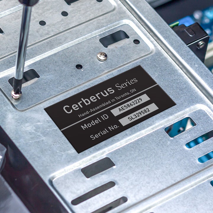 Custom Serial Number Labels for Efficient Inventory Management
