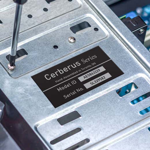 Custom Serial Number Labels for Efficient Inventory Management