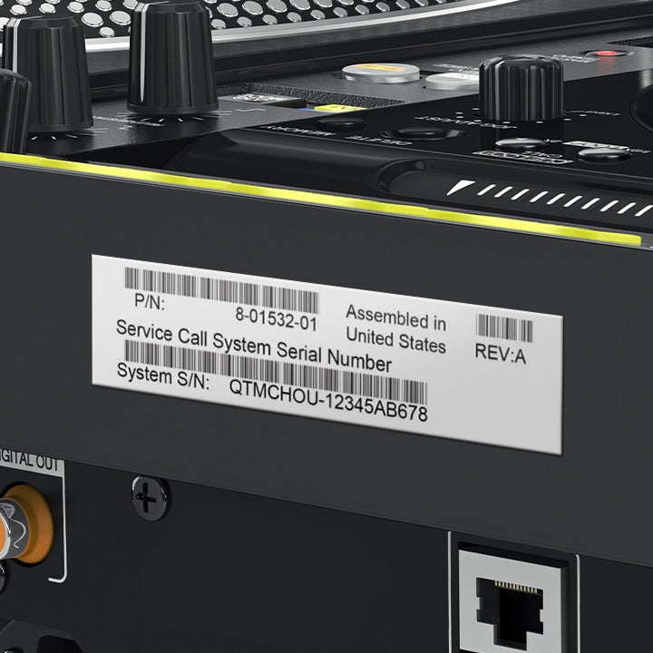 Custom Serial Number Labels for Efficient Inventory Management