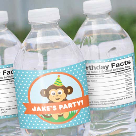 Custom Water Bottle Labels: Personalized Water Bottle Stickers | StickerYou