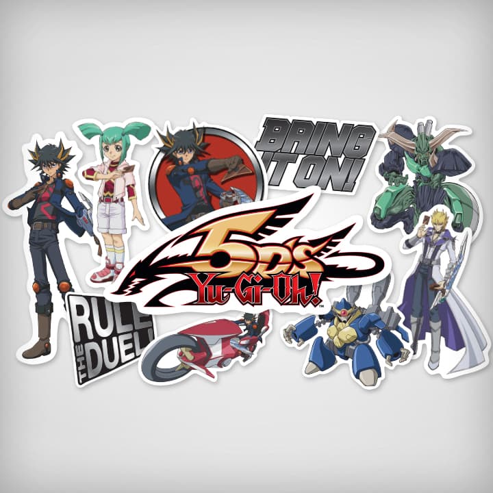 Custom Yu-Gi-Oh Stickers | High Quality, Removable, and Writable