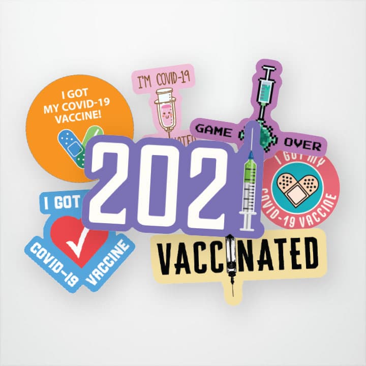 | Vaccination Stickers
