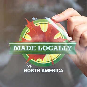 Custom Static Cling Stickers | Removable & Reusable